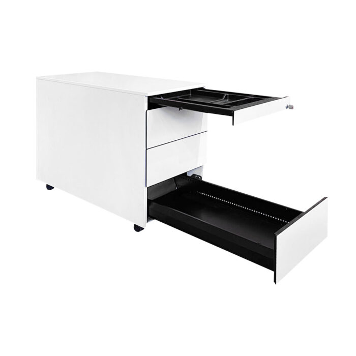 Rollcontainer Bene, 4 Schübe inkl. Materialfach – Bürojetzt.de