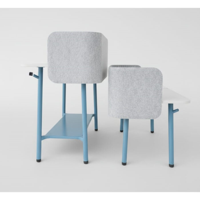 gebrauchte Bürotische inkl. Trennwand der Marke Steelcase, Modell: flx ...